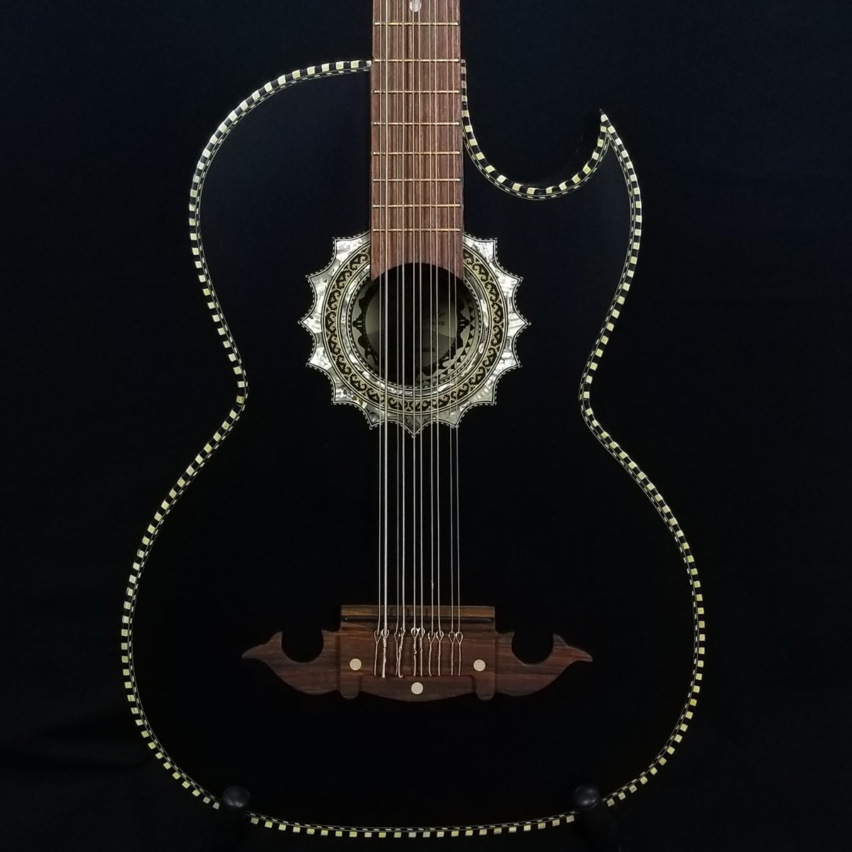 Paracho Elite Morelia Acoustic Bajo Quinto Guitar – Pelican Beach Music LLC